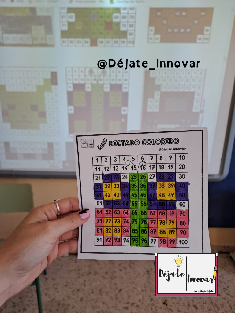 DICTADO NUMÉRICO COLORIDO – Déjate innovar